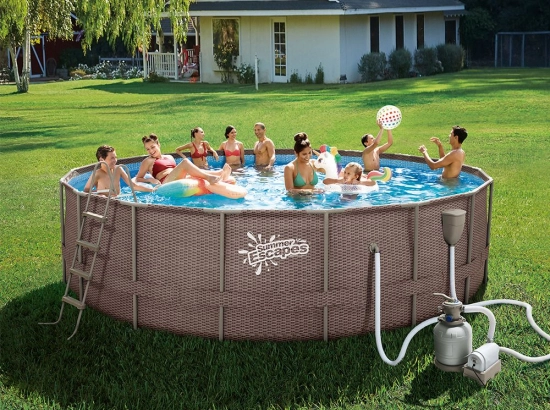 Каркасный бассейн 488х132см Polygroup (Полигруп) Артикул Р20-1652-S ...